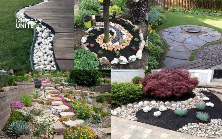 20+ Simple rock landscaping ideas for low-maintenance yards