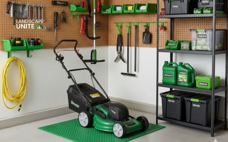 How to Store a Lawn Mower in the Garage with 15 Smart Ideas