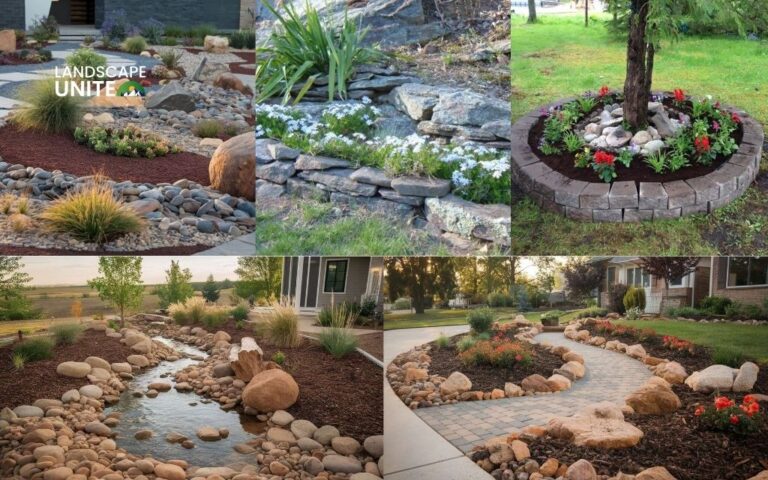 10 Best creative rock mulch landscaping ideas