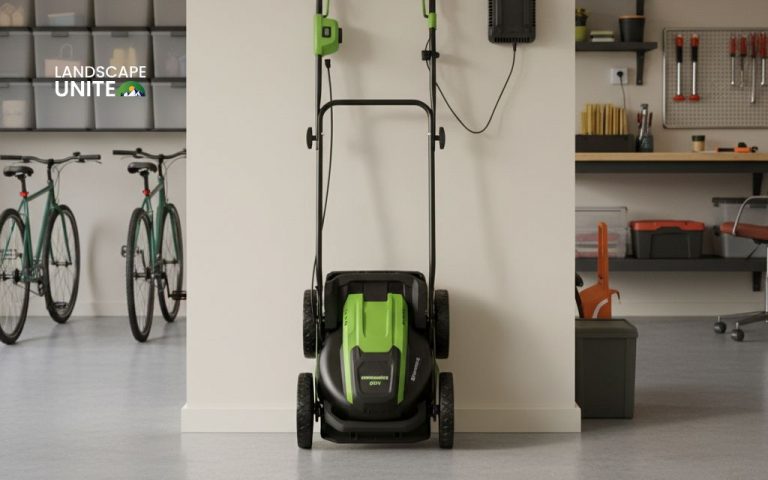 How to Store a Lawn Mower in the Garage with 15 Smart Ideas