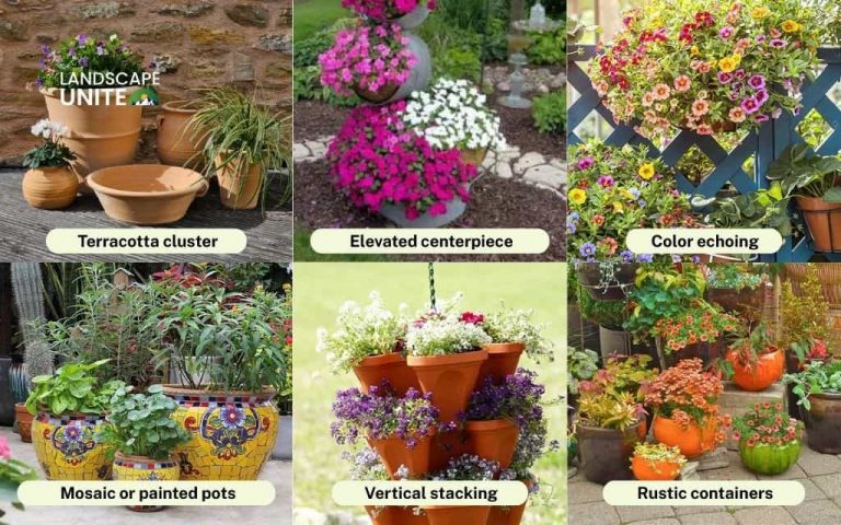 Using pots in flower beds: 10 stunning ideas that work